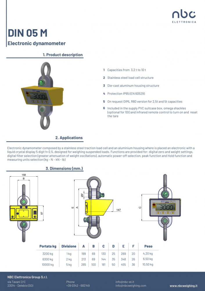 DIN 05 M technical document page 1