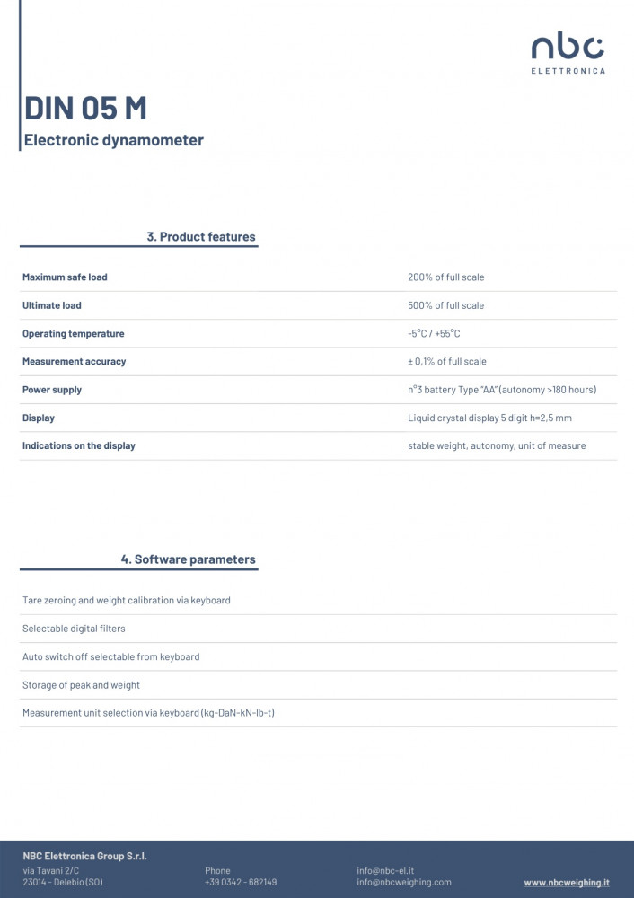 DIN 05 M technical document page 2