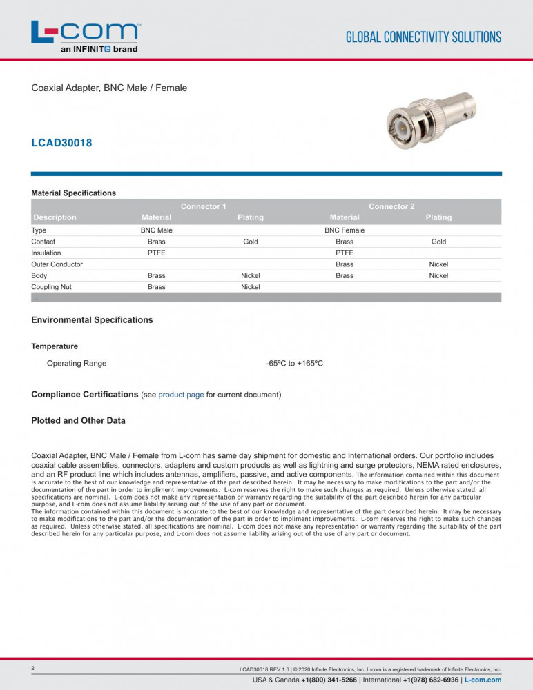 LCAD30018 datasheet page 2