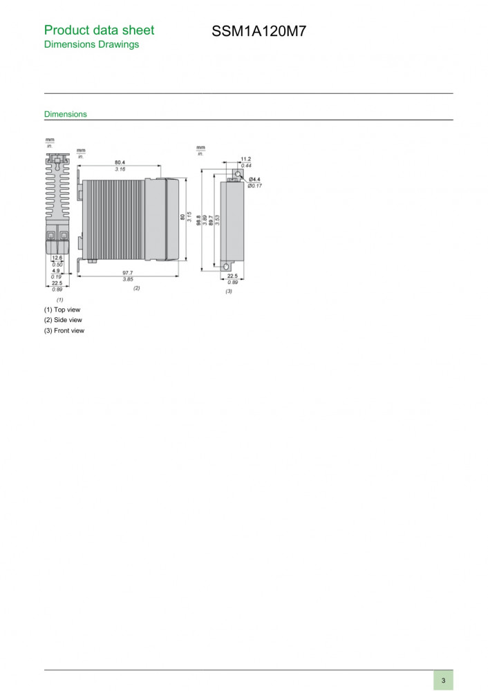 SSM1A120M7 technical document page 3