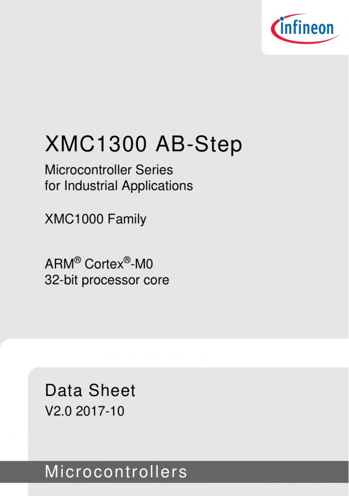 XMC1300 datasheet page 3