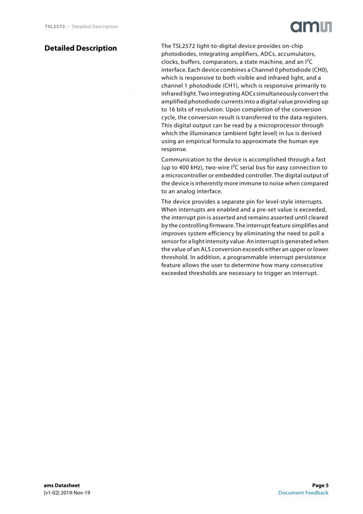 TSL25723FN datasheet page 5