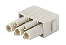 Heavy-Duty Crimp Contact Insert, Male, 16-Pole, 16A, Numbered 1-16, for Crimp Contacts, Size 16B «77x27»