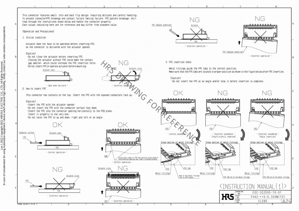 HRS FH42 technical drawing page 5