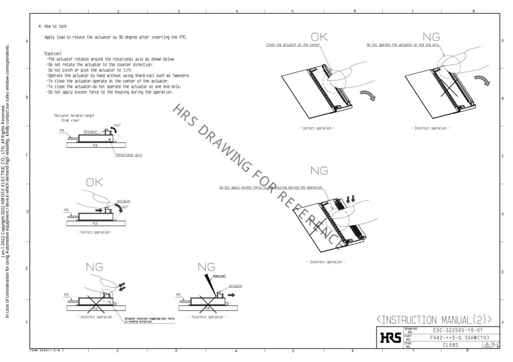 HRS FH42 technical drawing page 6