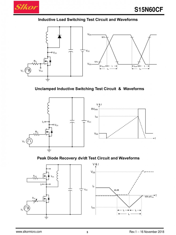 SL15N60CF datasheet page 5