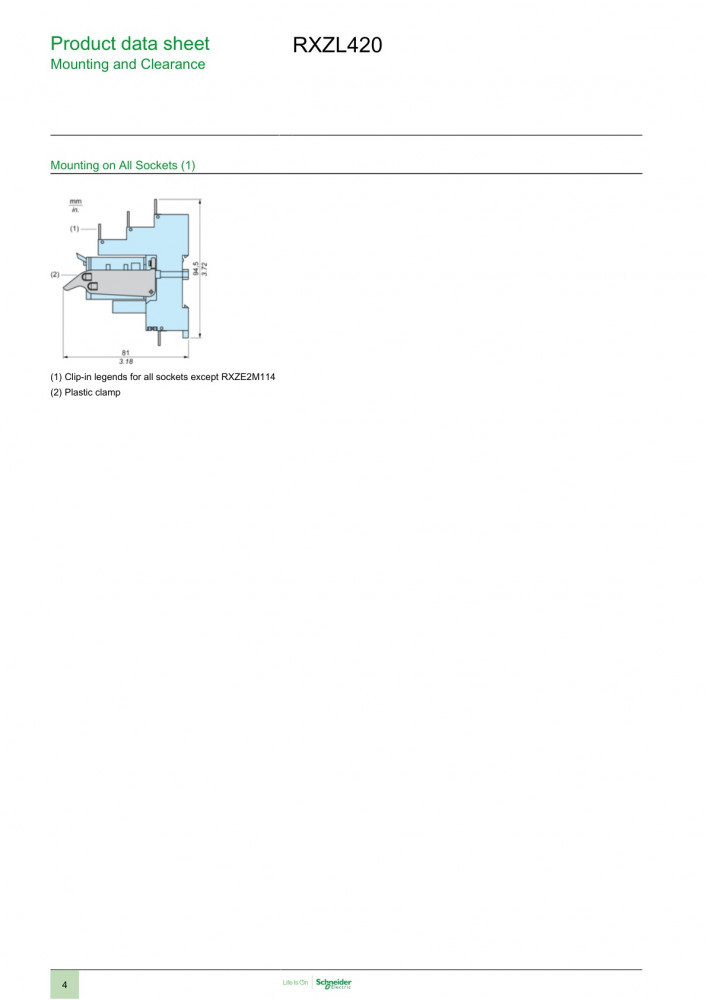 RXZL420 technical document page 4