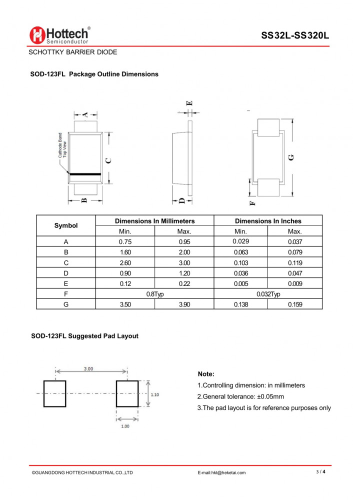 SS310L technical document page 3