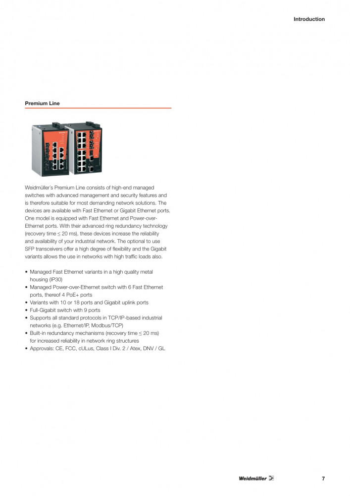 WEIDMULLER product document page 7
