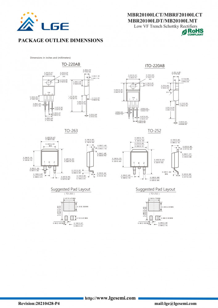 MBRF20100LCT datasheet page 4