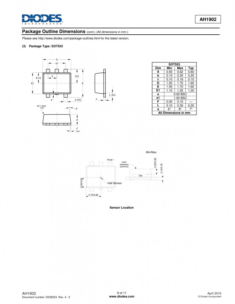 AH1902 datasheet page 9