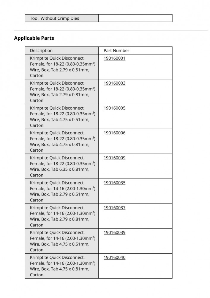 MOLEX 640071100 product document image, page 3
