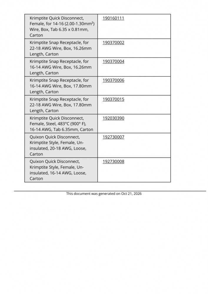 MOLEX 640071100 product document image, page 4