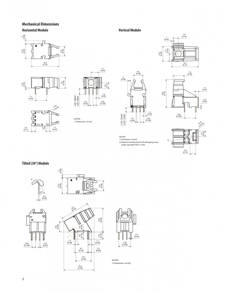 AFBR-2624Z datasheet page 3