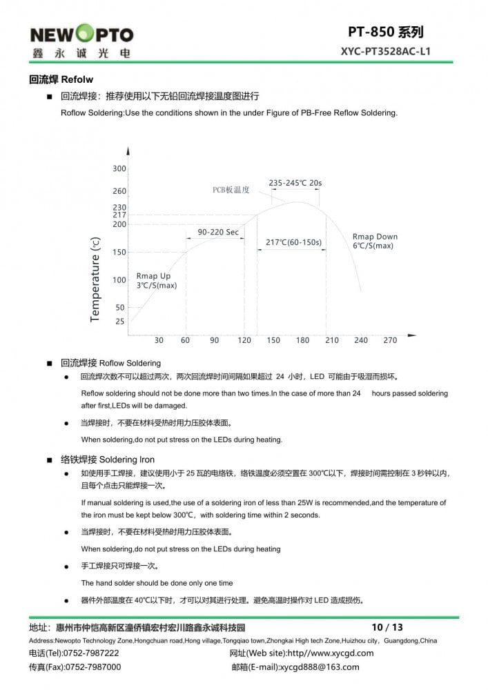 XYC-PT3528AC-L1 approval document page 10