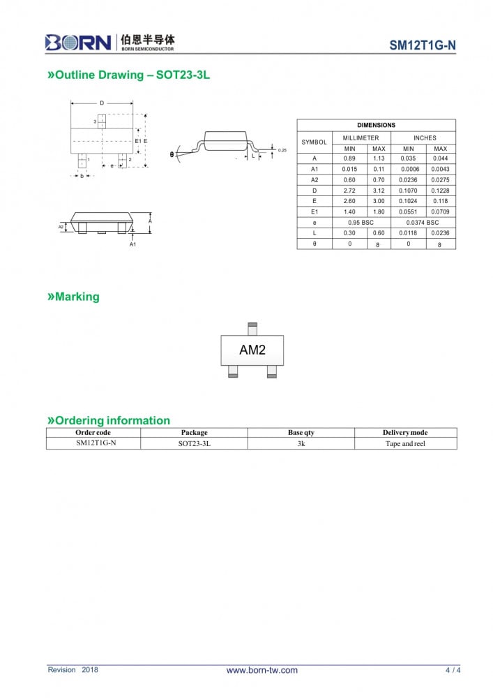 SM12T1G-N datasheet page 4