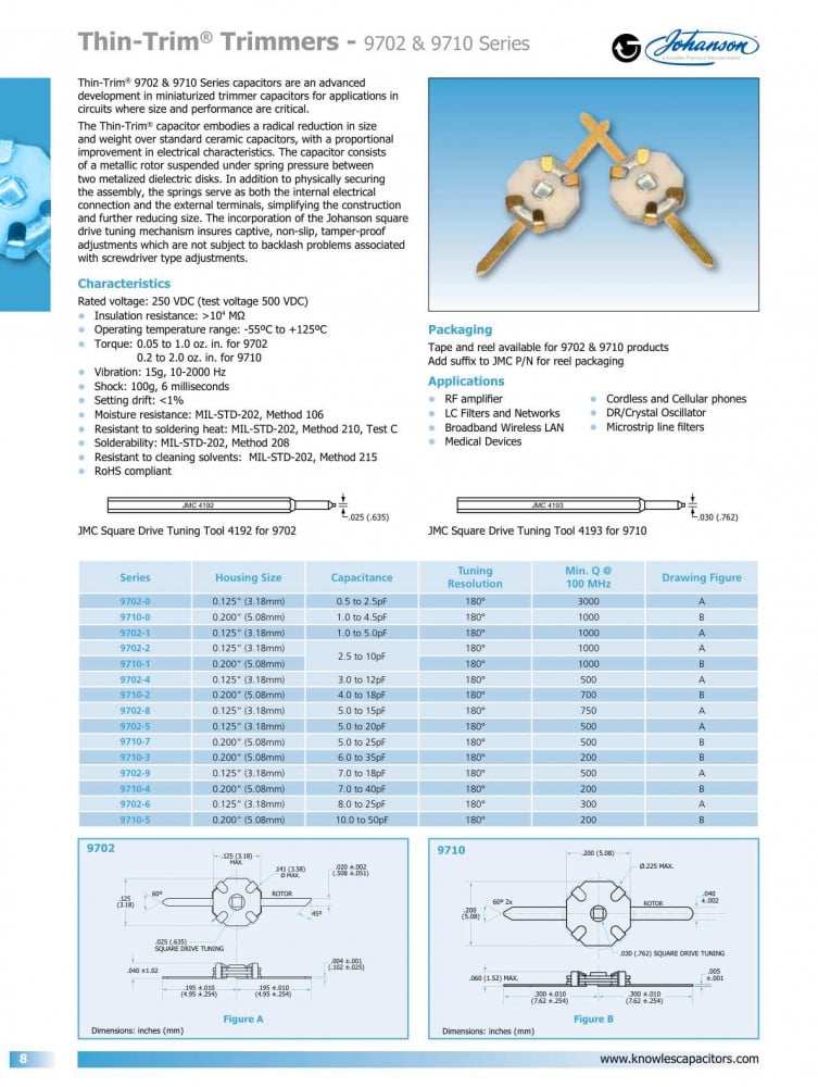 Knowles TM90M document page 10
