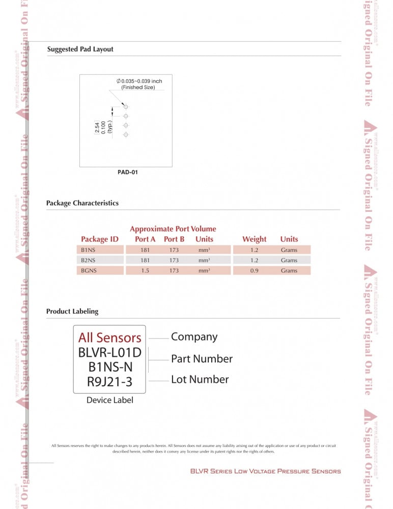 BLVR series datasheet page 4