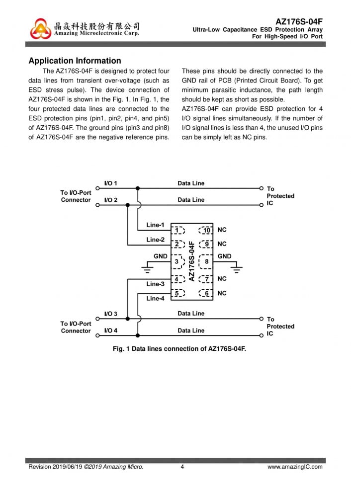 AZ176S-04F datasheet page 4