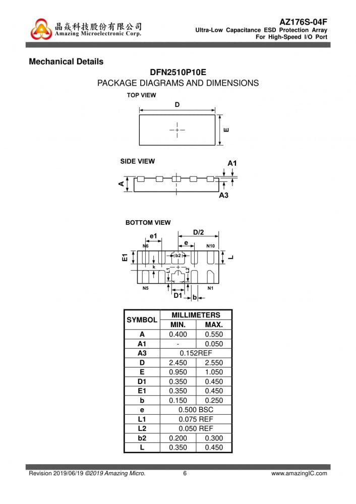 AZ176S-04F datasheet page 6
