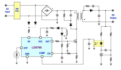 High Voltage Green-Mode PWM Controller with Brown-In/Out Function for sale