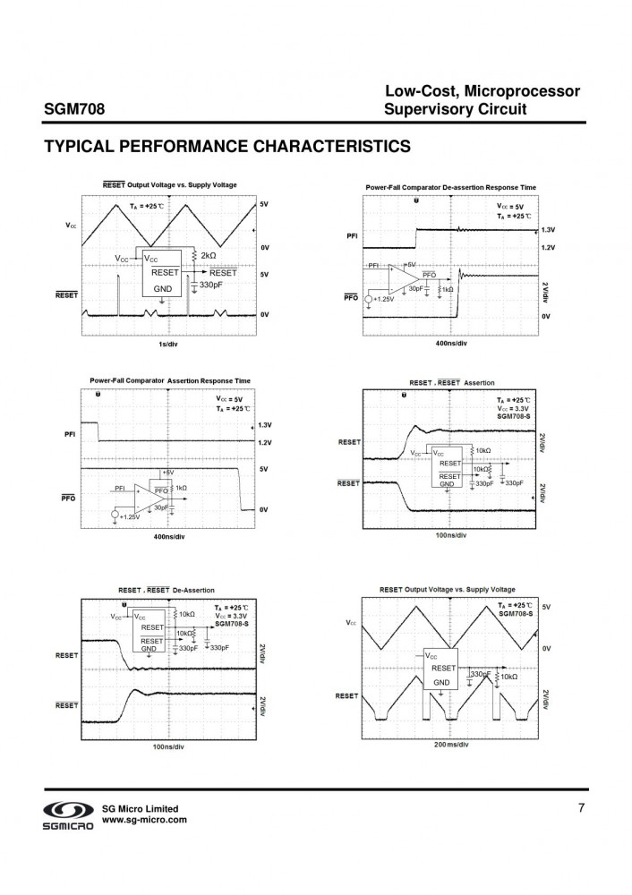 SGM708 datasheet page 7