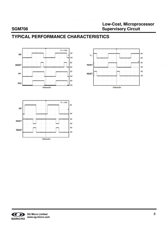SGM708 datasheet page 8