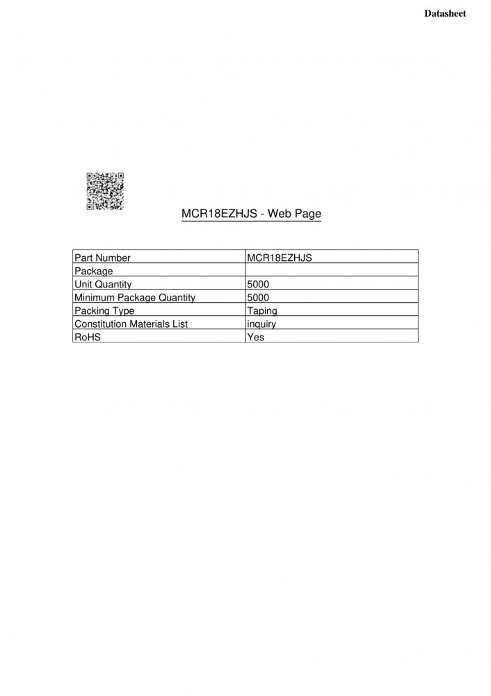 ROHM MCR18 technical document page 10
