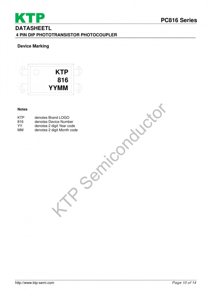 PC816C datasheet page 10