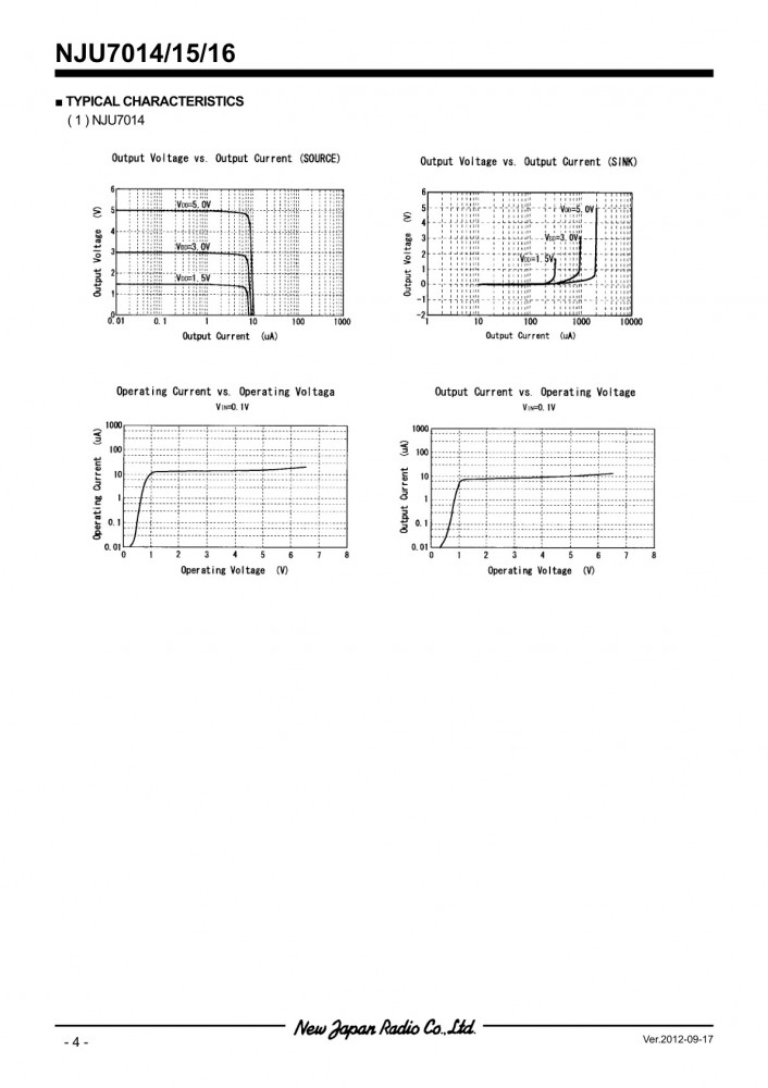 NJU7014V-TE1 datasheet page 4