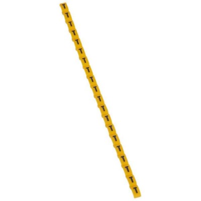 Marker Memocab - for wiring - international colour code - number 1 - brown