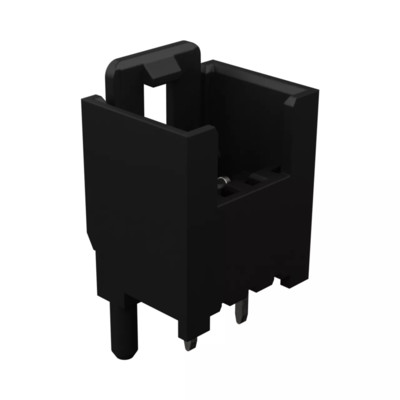 Appli-Mate RAST 2.5 Header, Vertical, 3 Circuits, Blocked Position Key A, Glow-Wire Capable, with Latch, Black for sale