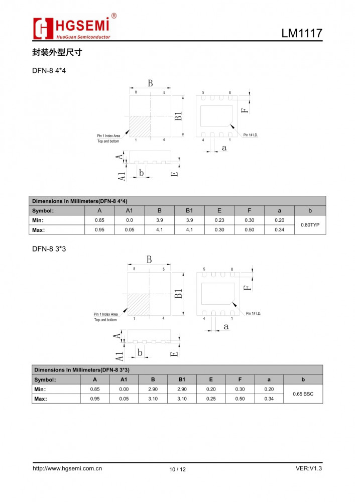 HGSEMI LM1117 datasheet page 10