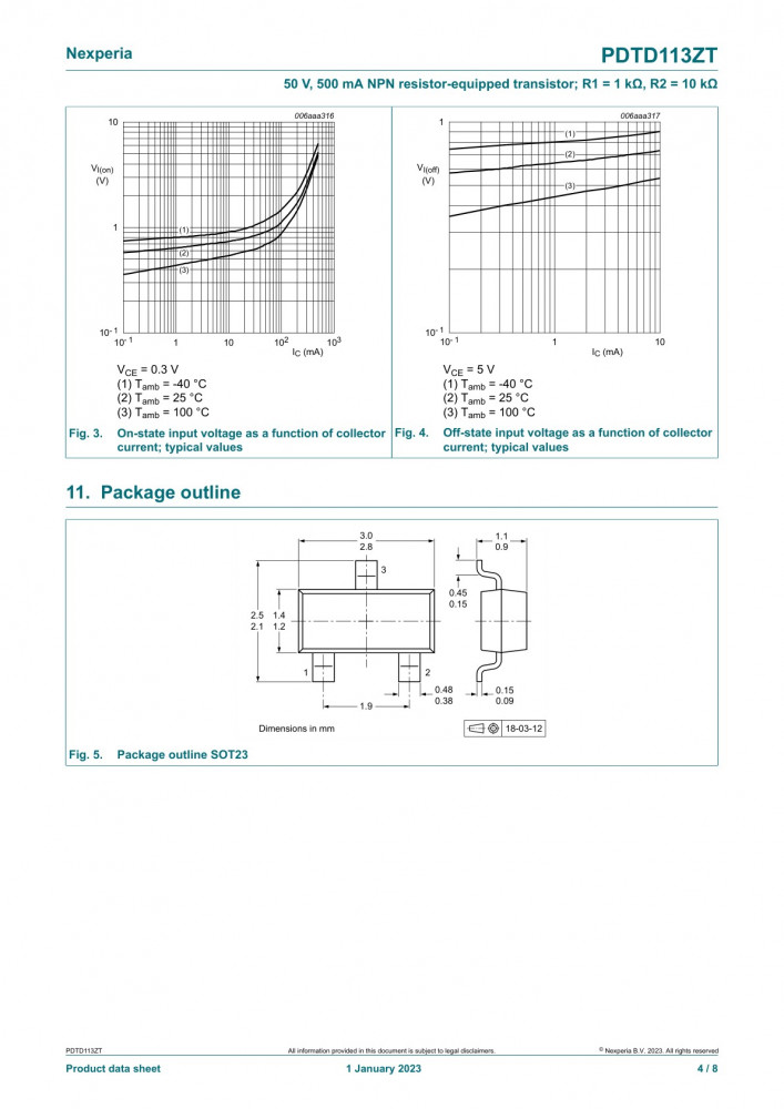 PDTD113ZT datasheet page 4