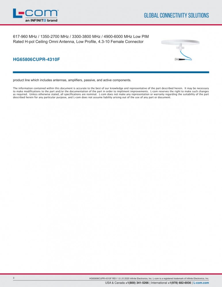 HG65806CUPR-4310F datasheet page 3