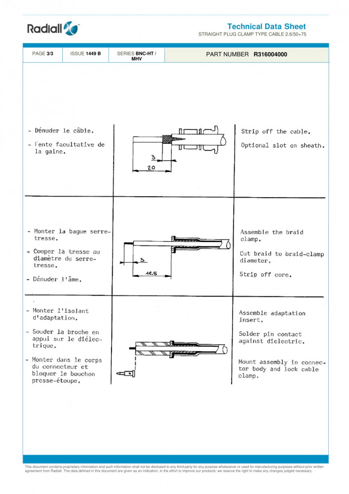 R316004000 cable assembly instructions, page 3