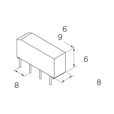 COTO 9104-12-41 Reed Relay