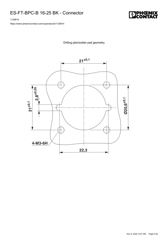 Phoenix Contact 1130814 technical document page 6