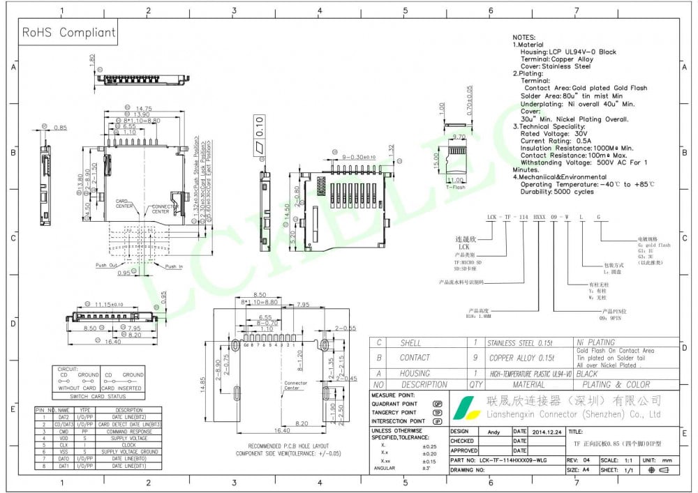 LCK-TF-114H1809-WLG product document