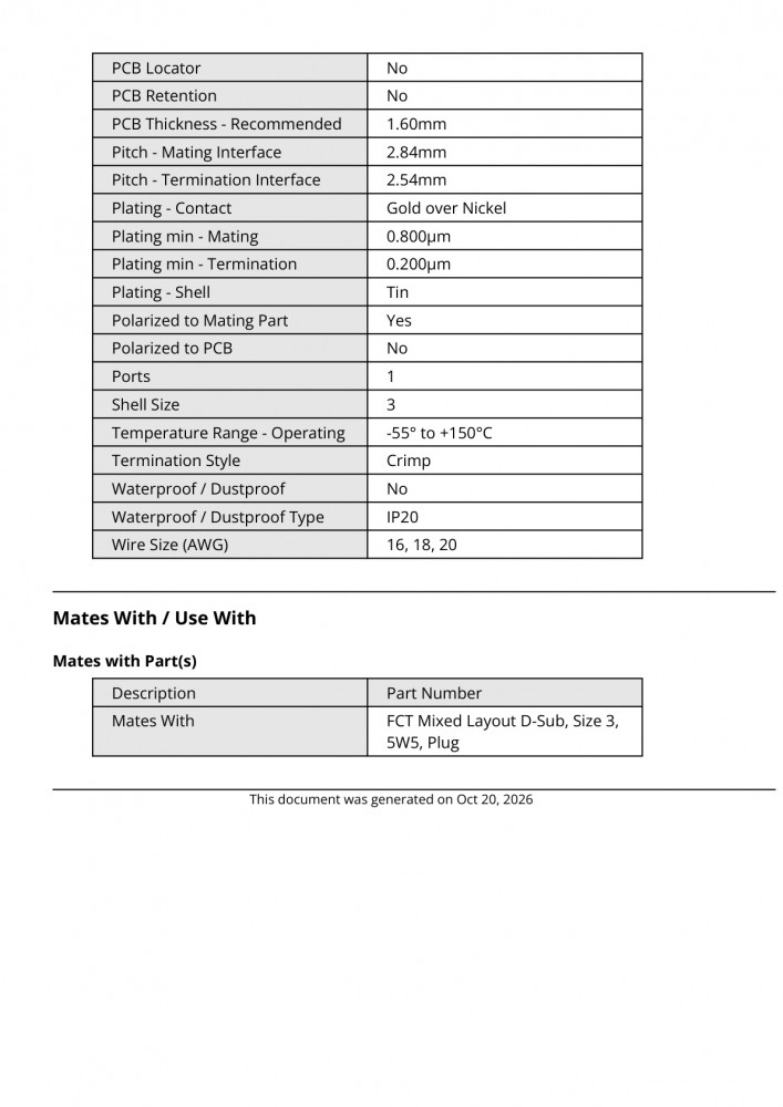 MOLEX 1731070301 document image, page 3