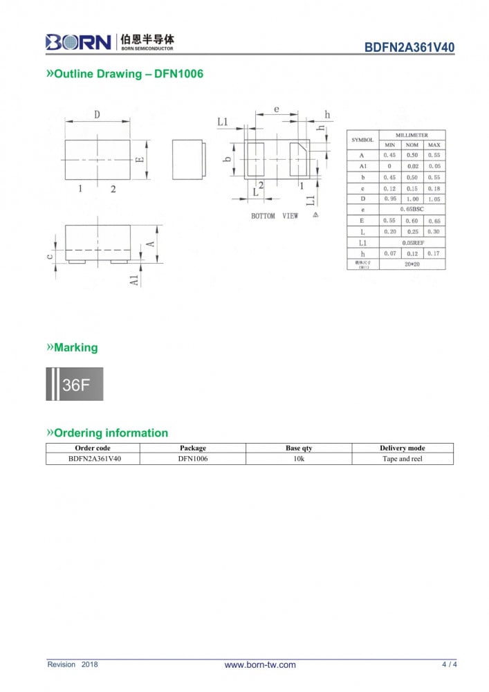 BDFN2A361V40 datasheet page 4