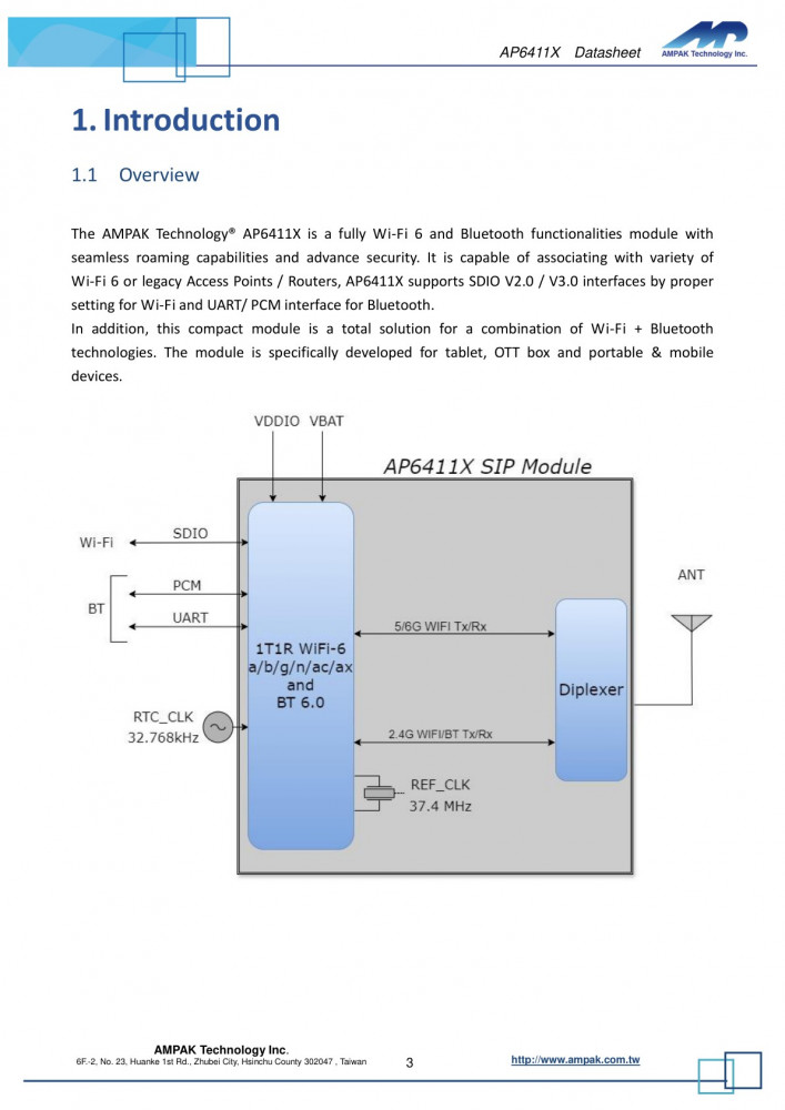AP6411X datasheet page 5