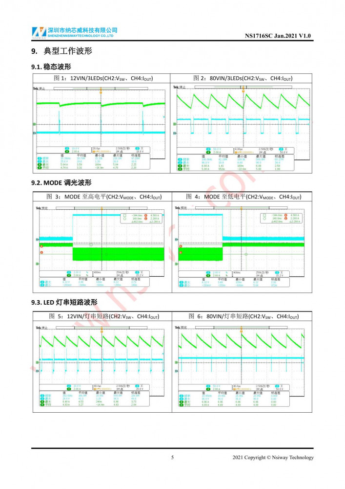 NS1716SC datasheet page 5