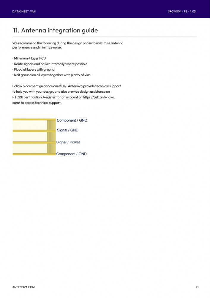 Weii SRCW004 datasheet page 10