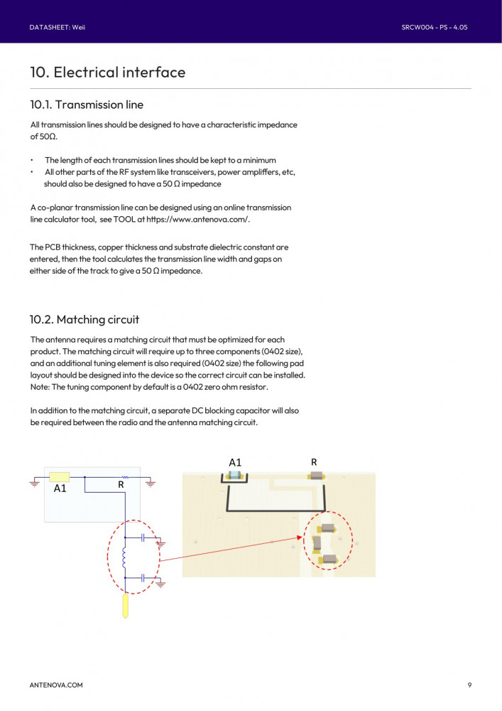 Weii SRCW004 datasheet page 9