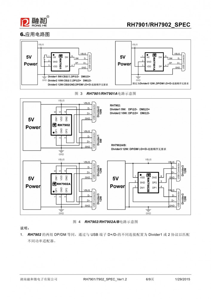 RH7902A datasheet page 6