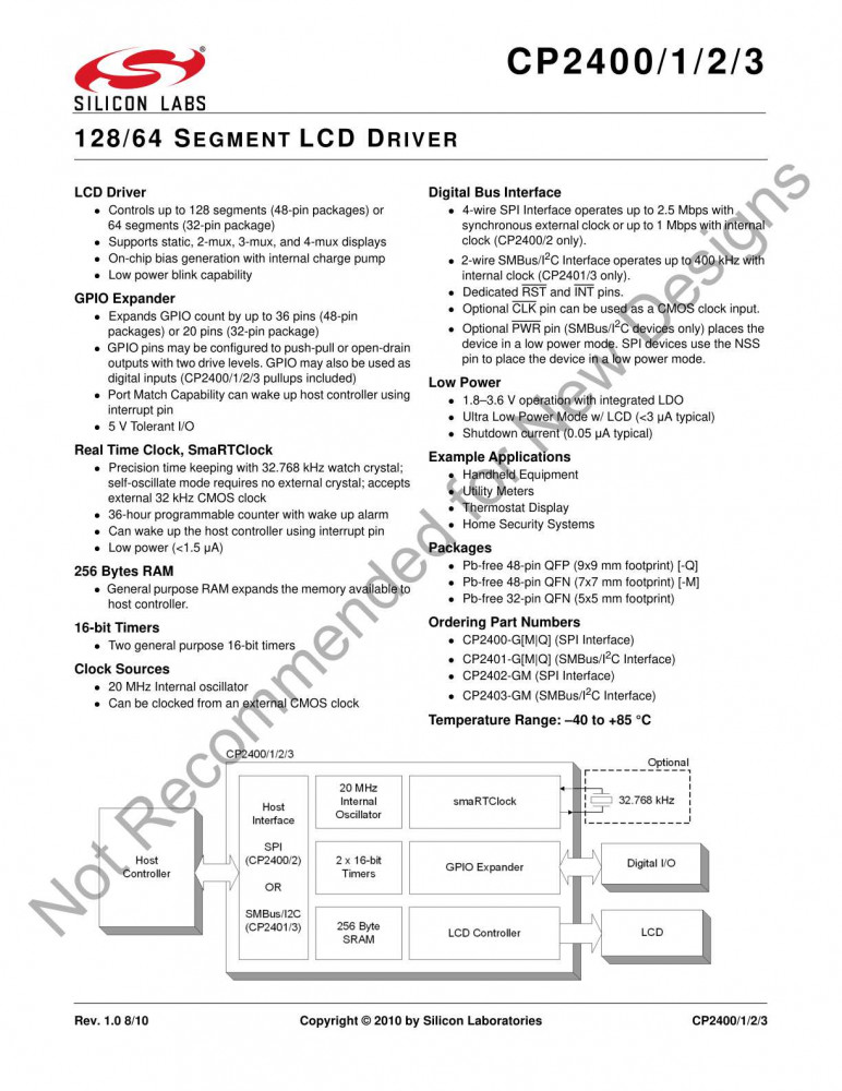 CP2402-GMR document page 1