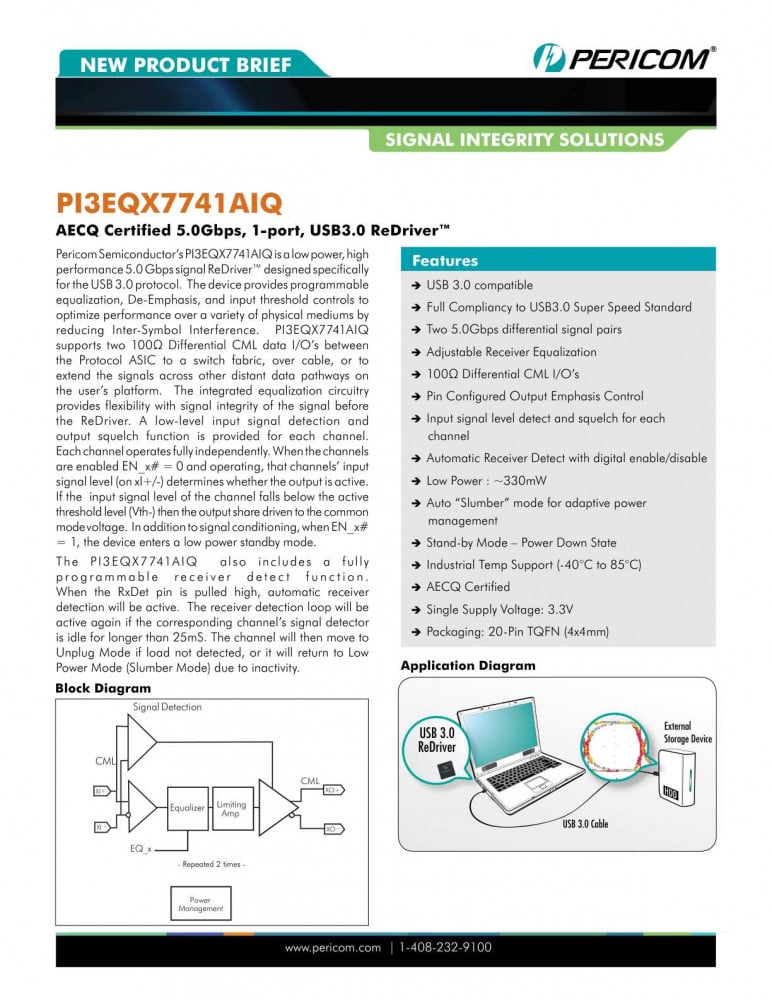 PI3EQX7741AIQZDEX product document preview