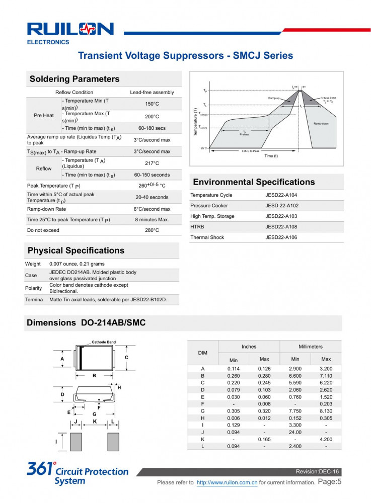SMCJ series datasheet page 6