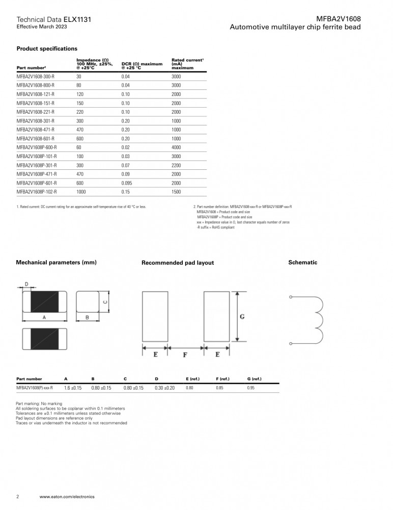 MFBA2V1608 product document page 2